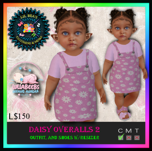 Second Life Marketplace - *LBD* Daisy Outfit 2 - Lullabeebs