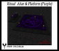 Second Life Marketplace - Ritual Altar & Platform ( Purple )