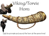Second Life Marketplace - HORN Viking/Torvie (add to animate and sound)
