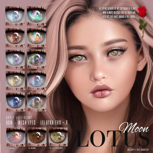 Second Life Marketplace - 1. LOTUS. Moon Eyes [boxed]