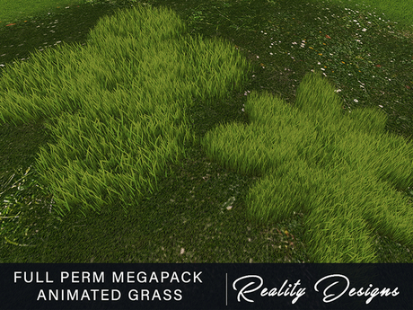 Second Life Marketplace - Full Perm Mega Pack Animated Grass