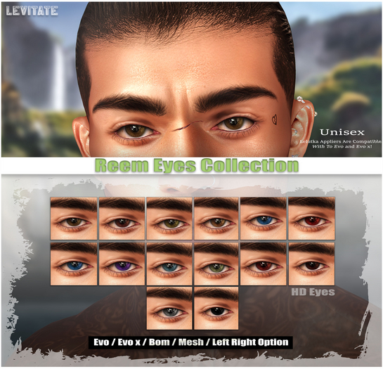 Second Life Marketplace - LvT// Reem Eyes Collection Package
