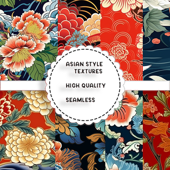 Second Life Marketplace - SATO - Asian Style Seamless Full Perm Textures
