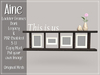 Second Life Marketplace - Aine - Ladder Frames Dark (ADD)