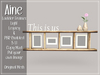 Second Life Marketplace - Aine - Ladder Frames Light (ADD)