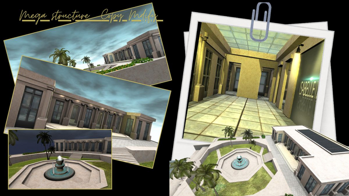 Second Life Marketplace - Scarface Mansion & Garden - Copy & Modify