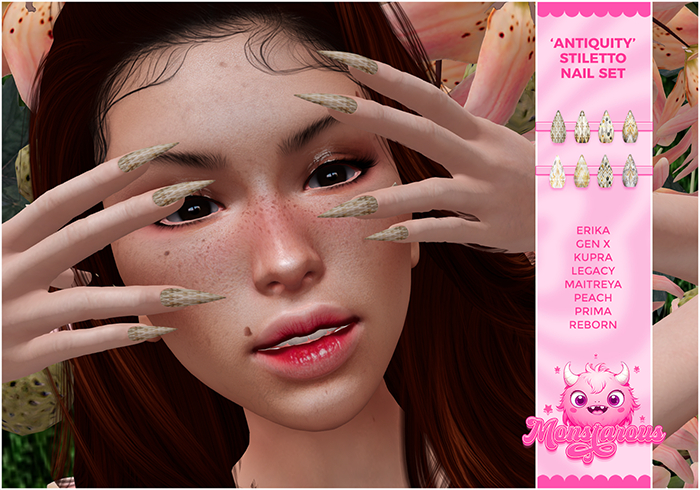Second Life Marketplace - {Monstarous} Antiquity - Peach