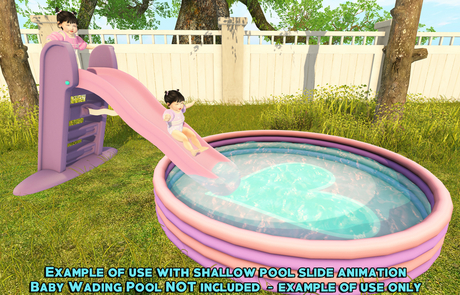 Second Life Marketplace - ! Whippersnappers ! - Grow'n'Up Slide (Pink ...