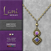 Second Life Marketplace - EarthStones Lani Necklace ~ Amethyst & Tanzanite
