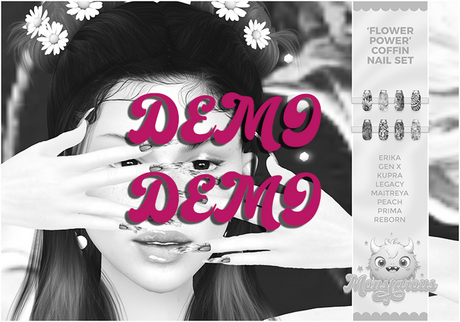 Second Life Marketplace - {Monstarous} Flower Power - Prima DEMO