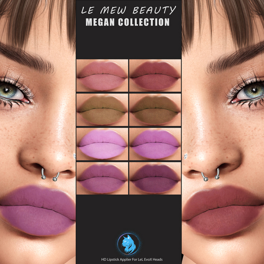 Second Life Marketplace - ..::Le Mew Beauty::.. Megan Collection - EvoX ...