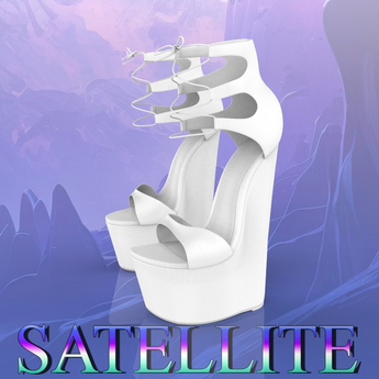 Second Life Marketplace - White Echo Heels LEGACY