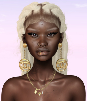 Second Life Marketplace - K!ODIO - [Ebony] - Shape LeL RAVEN head 4.0 ...