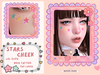 Second Life Marketplace - ^MochiHugs^ Lel Evox Stars Cheek Tattoo