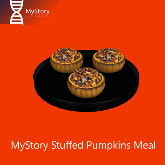 Second Life Marketplace - Stuffed Pumpkins Meal - [MyStory]