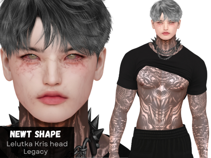 Second Life Marketplace - -[Stanley] Newt Shape Kris - Lelutka Kris ...