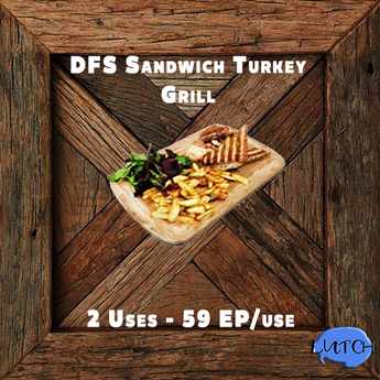 Second Life Marketplace - DFS Sandwich Turkey Grill ( TOTAL 118EP )