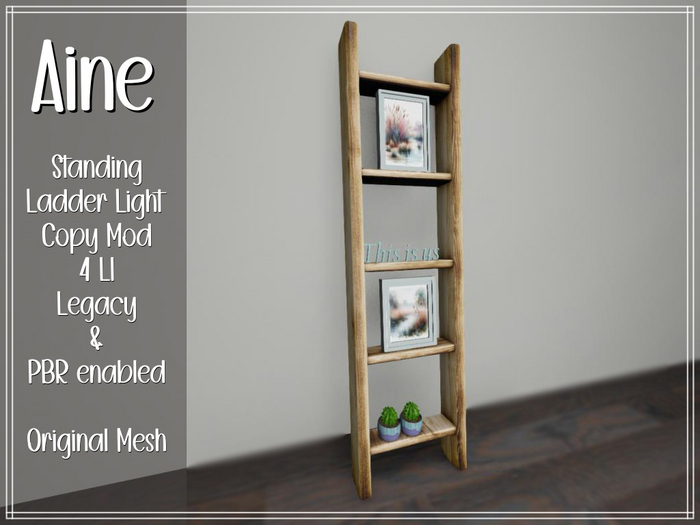 Second Life Marketplace - Aine - Standing Ladder Light (ADD)