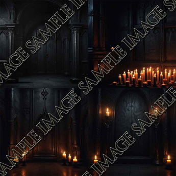 Second Life Marketplace - Parkins Textures - Dark Gothic Backdrops Set ...