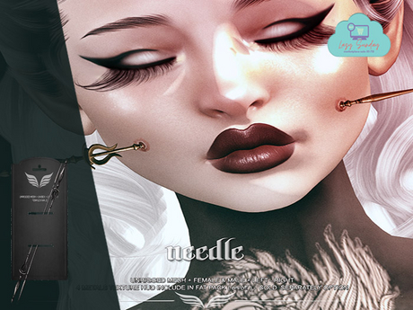 Second Life Marketplace - A*S NEEDLE_silver_(wear me)