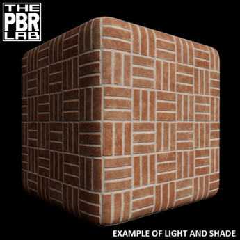 Second Life Marketplace - The PBR Lab - Basket Weave Bricks 01 - PBR ...