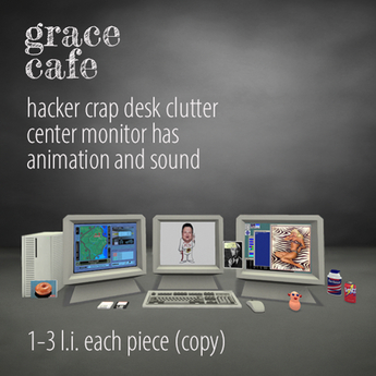 Second Life Marketplace - Grace Cafe - Hacker Crap (boxed)