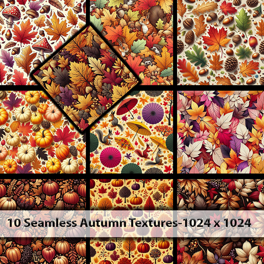 Second Life Marketplace - (AF) - FULL PERMISSION - Seamless - Autumn ...