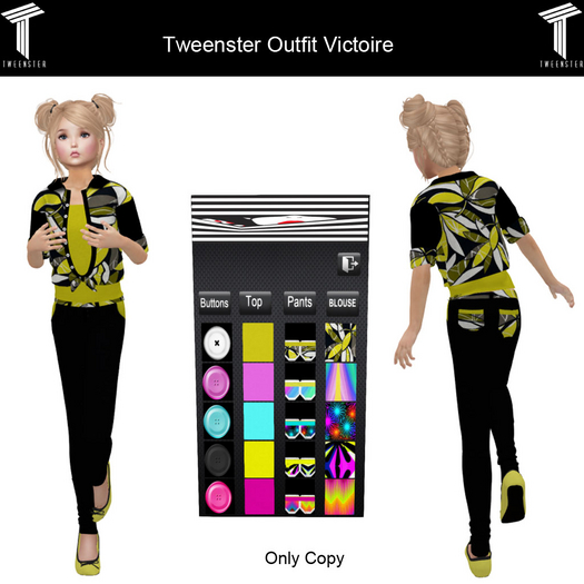 Second Life Marketplace - Tweenster Outfit Victoire