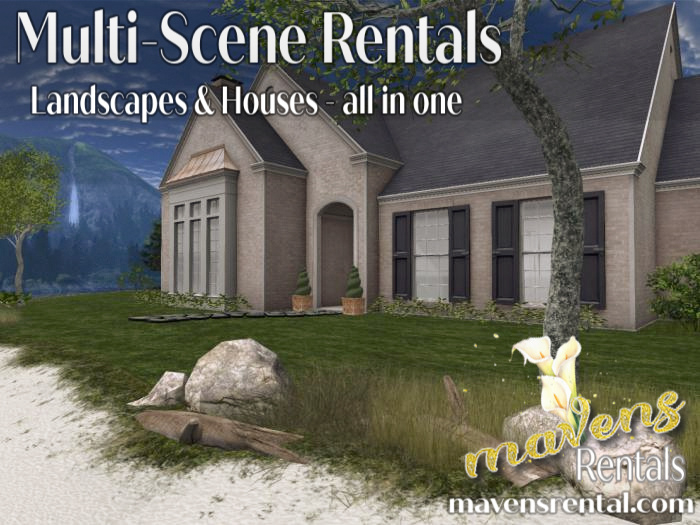 Second Life Marketplace - Luxury Multi Scene Houses & Landscapes - Many ...