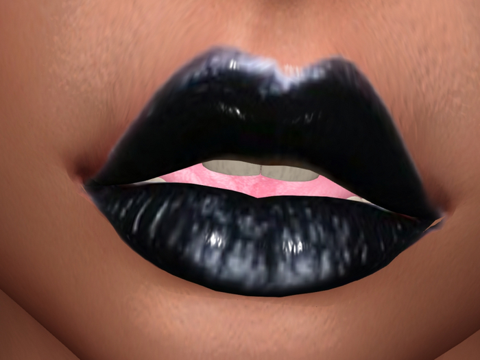 Second Life Marketplace - + Hot Glossy Lips BOM + Black