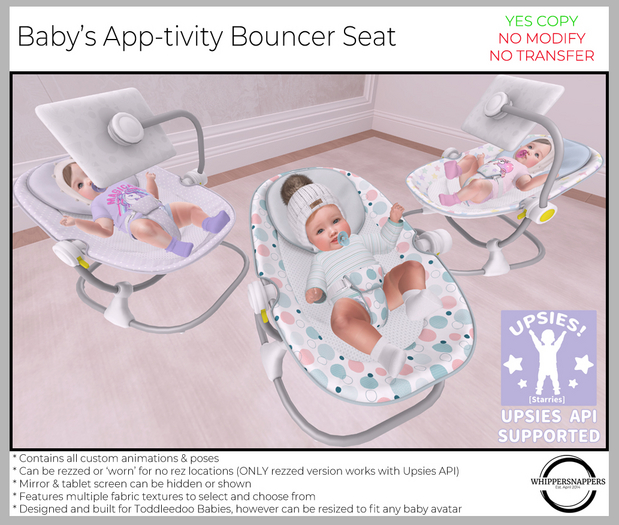Second Life Marketplace - ! Whippersnappers ! - Baby's App-tivity ...