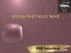 Second Life Marketplace - SS-PBR Red Gloss Wool Herringbone