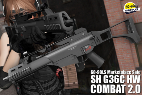 Second Life Marketplace - SH G36C HW Combat 2.0 F (Unpack)