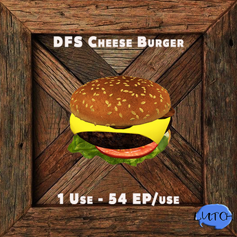 Second Life Marketplace - DFS Cheese Burger (54 EP)