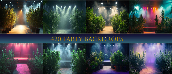 Second Life Marketplace - SATO - 420 PARTY BACKDROP BLOGGER TEXTURES ...