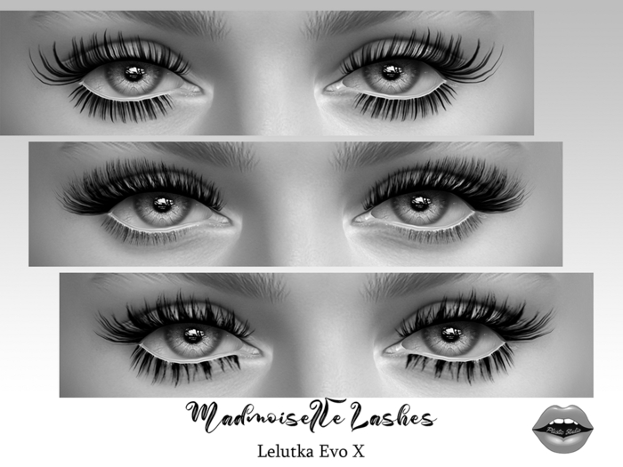 Second Life Marketplace - ::PS:: DEMO Mademoiselle Lashes 4 LEL EVO X