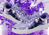 Second Life Marketplace - [21T] "LIQUID METAL VIOLET AF1" LMTED EDT