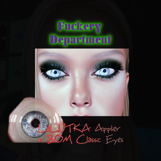 Second Life Marketplace - Cold Zero Ice Blue Eyes