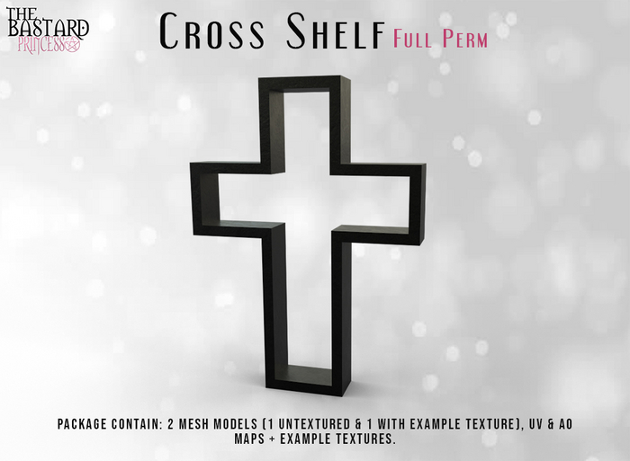 Second Life Marketplace - The Bastard Princess - Cross Shelf Full Perm