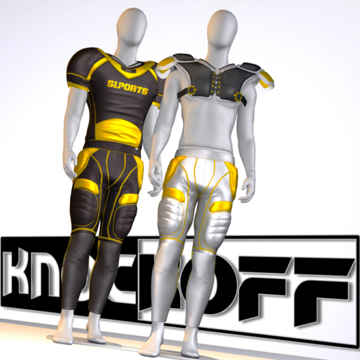 Second Life Marketplace - KNOCKOFF\\ Football Outfits *Legacy* [Yellow ...