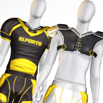 Second Life Marketplace - KNOCKOFF\\ Football Outfits *Legacy* [Yellow ...