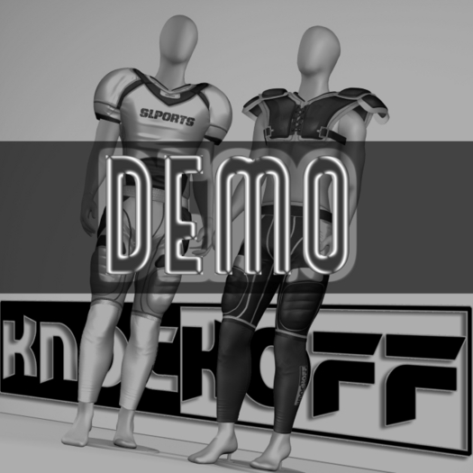 Second Life Marketplace - KNOCKOFF\\ Football Outfit *Legacy* DEMO