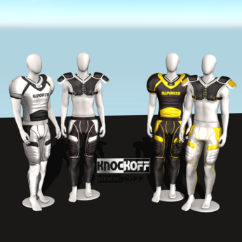 Second Life Marketplace - KNOCKOFF\\ Football Outfit *Legacy* DEMO