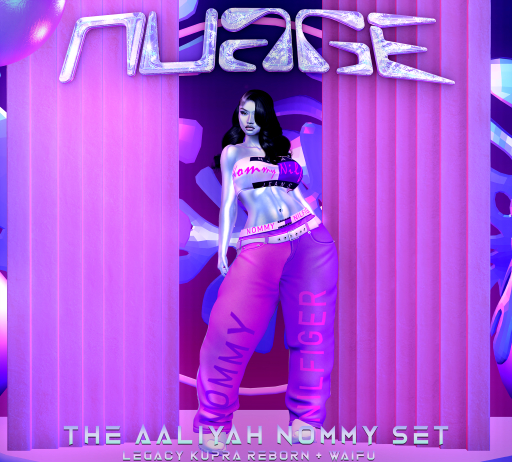 Second Life Marketplace - Nuage - Aaliyah Nommy Set - Sunrise Pack