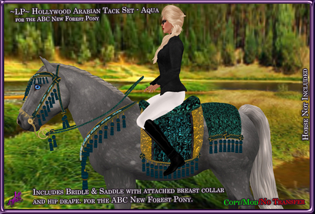 Second Life Marketplace - ~LP~ Hollywood Arabian Tack Set [Boxed] ABC ...