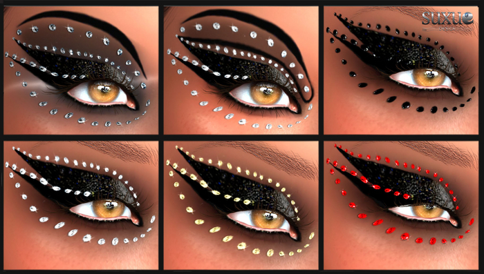 Second Life Marketplace - Makeup Lelutka EvoX Eyeliner Eyeshadow