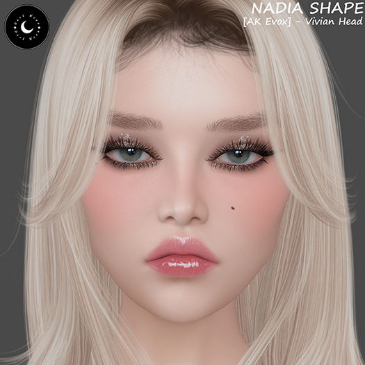 Second Life Marketplace - .::Dark Moon::. Nadia Shape [AK Evox ...