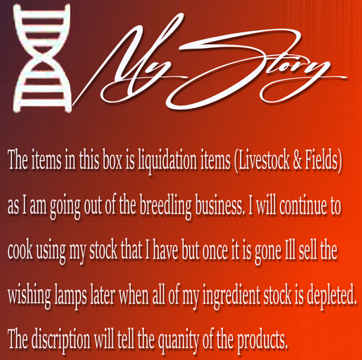 Second Life Marketplace - MyStory Bulk Animal Feed