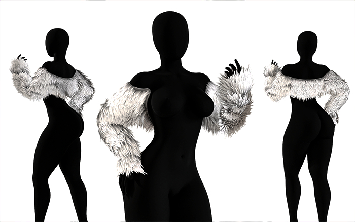 Second Life Marketplace - Danna Fur White
