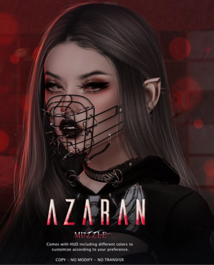 Second Life Marketplace - AZARAN - MUZZLE.